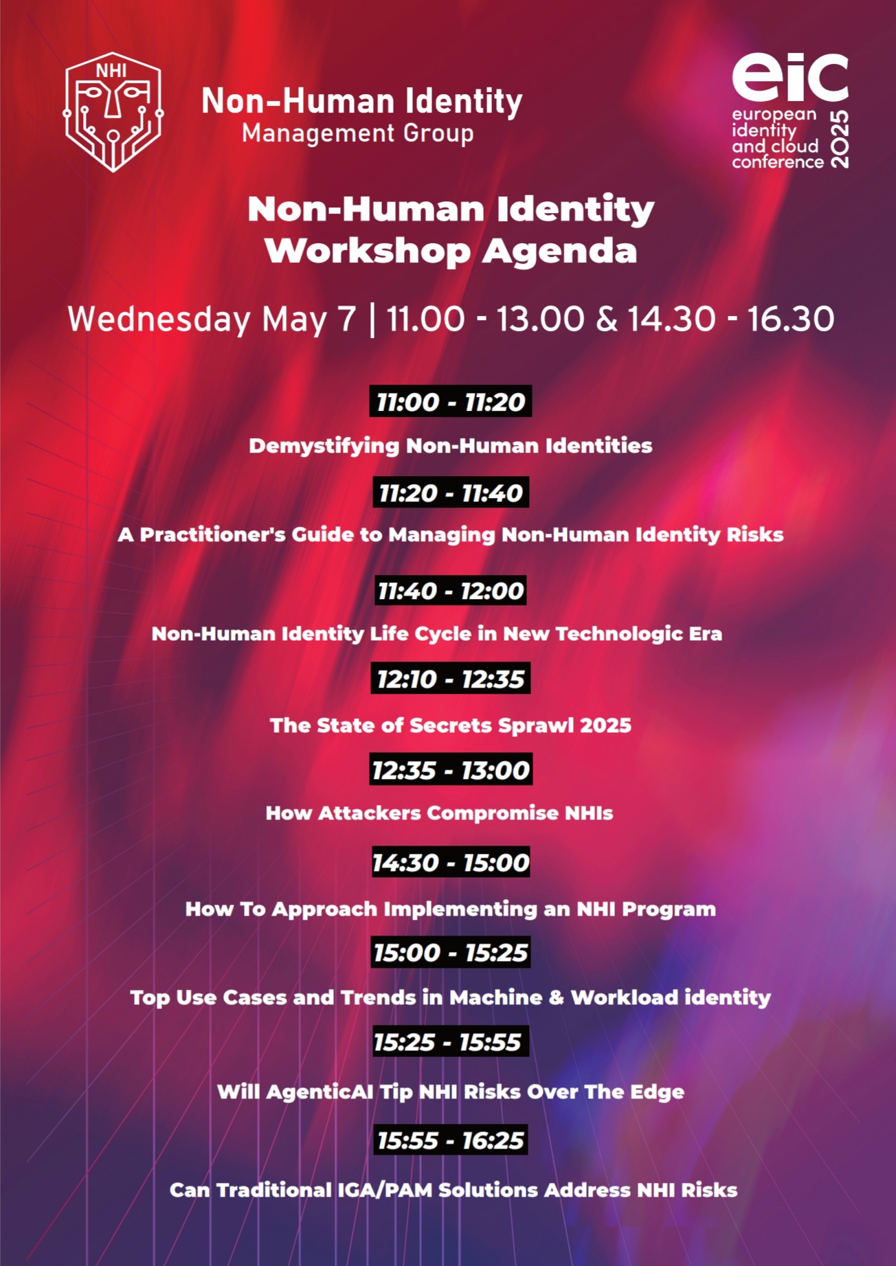 EIC 2025 - NHI Pavilion and Workshop