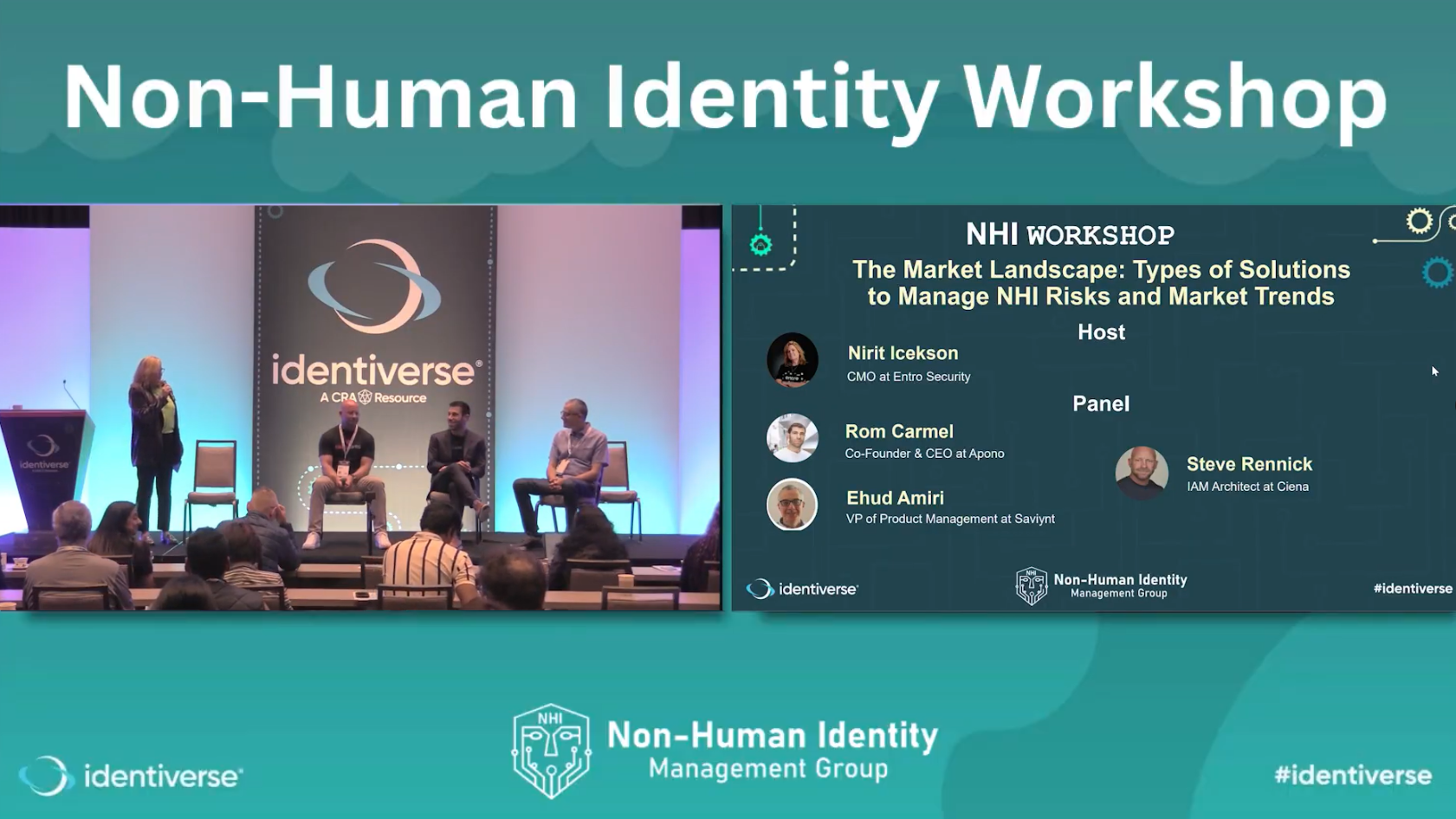 NHI Workshop - The Market Landscape