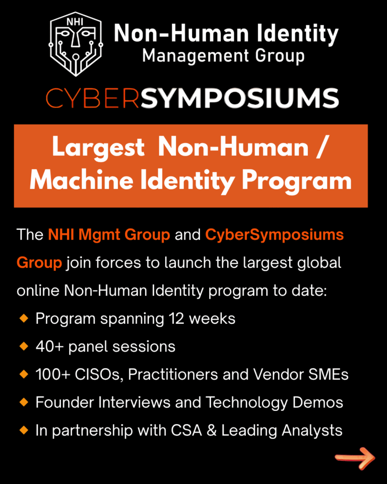 The Largest Ever Non-Human / Machine Identity Program By The NHI Mgmt ...